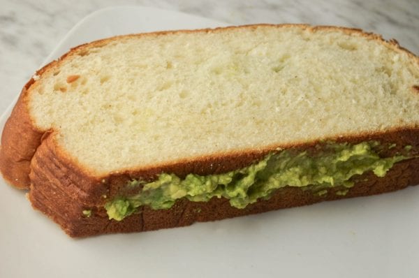 Avocado Stuffed French Toast