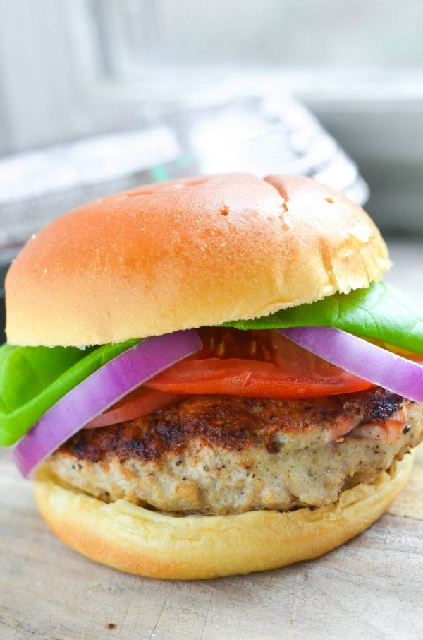 Chicken Cordon Bleu Burgers - My Modern Cookery