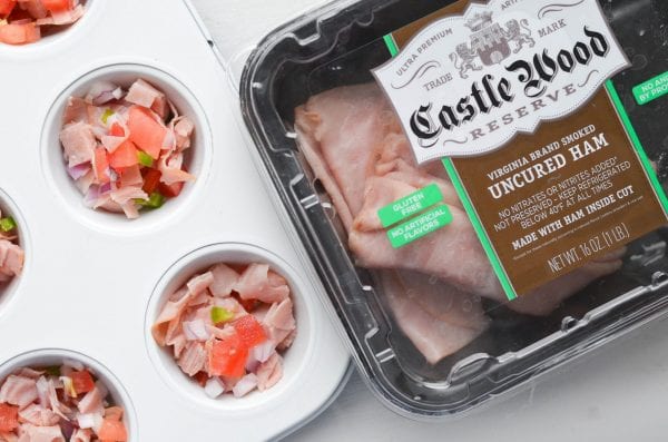 Ham and Cheddar Mini Frittatas - My Modern Cookery