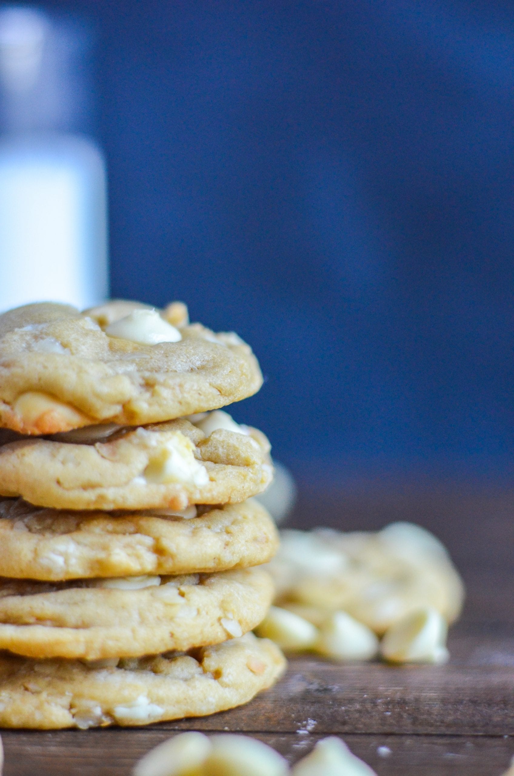 Chewy White Chocolate Macadamia Nut Cookies - My Modern Cookery