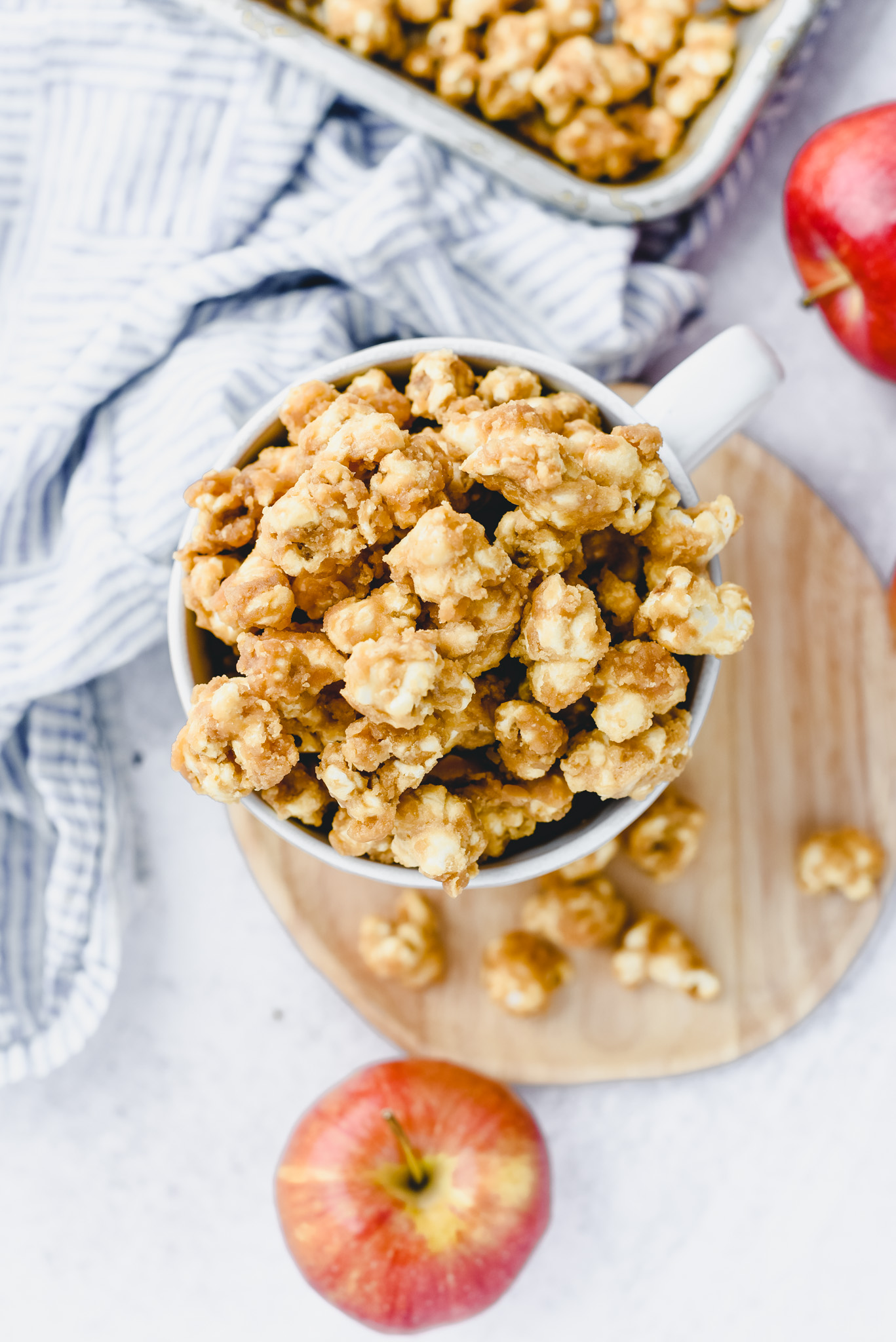 Caramel Apple Popcorn- My Modern Cookery