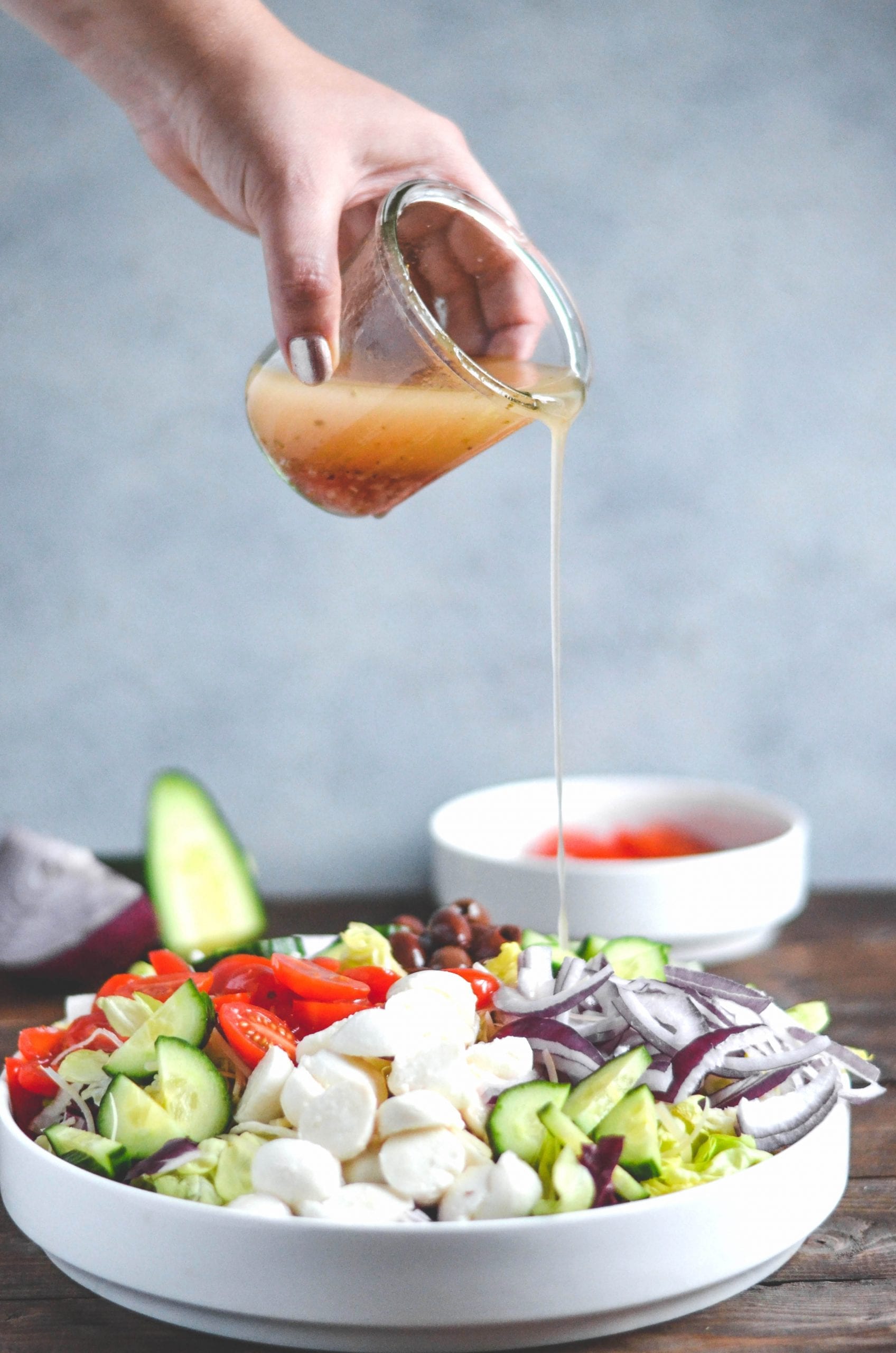 Simple Italian Salad - My Modern Cookery