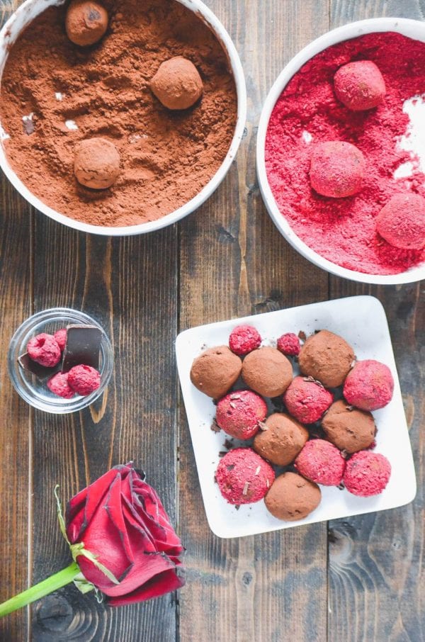 Chocolate Raspberry Truffles - My Modern Cookery
