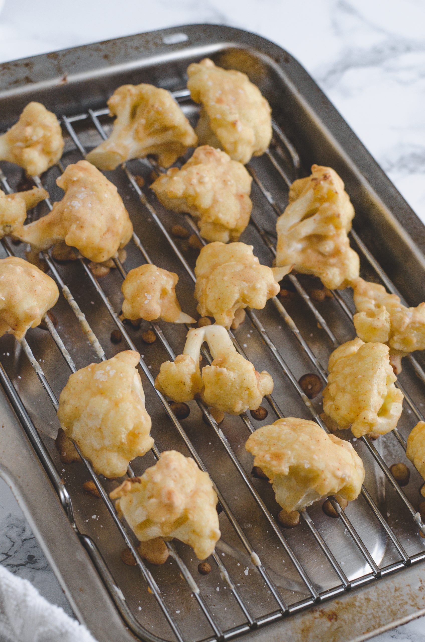 Beer Battered BBQ Cauliflower Bites - My Modern Cookery