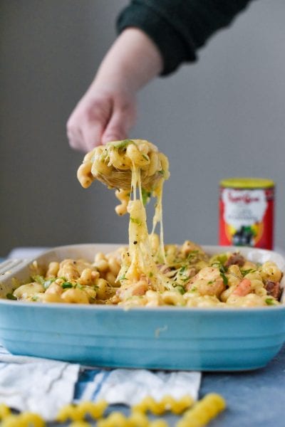 Gumbo Pasta Bake - My Modern Cookery