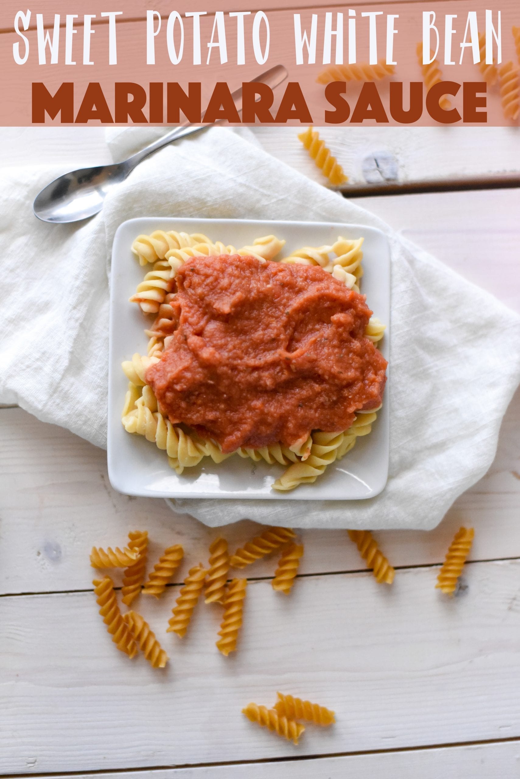 Sweet Potato White Bean Marinara Sauce - My Modern Cookery