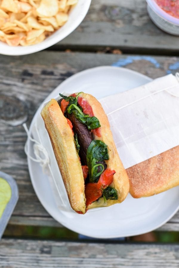 Veggie Panini with Hummus and Pesto - My Modern Cookery
