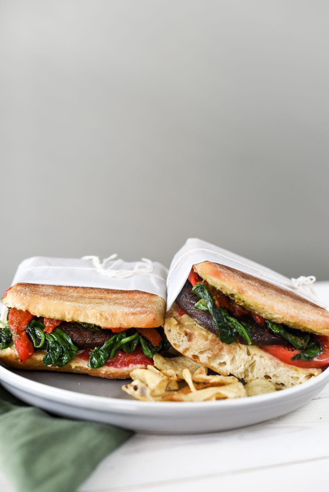 Veggie Panini with Hummus and Pesto - My Modern Cookery