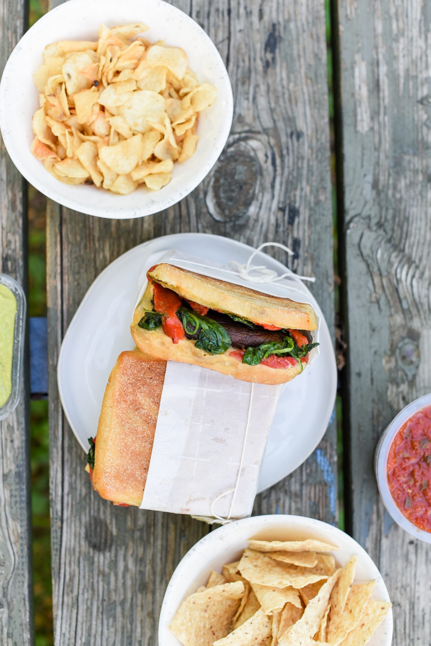 Veggie Panini with Hummus and Pesto - My Modern Cookery