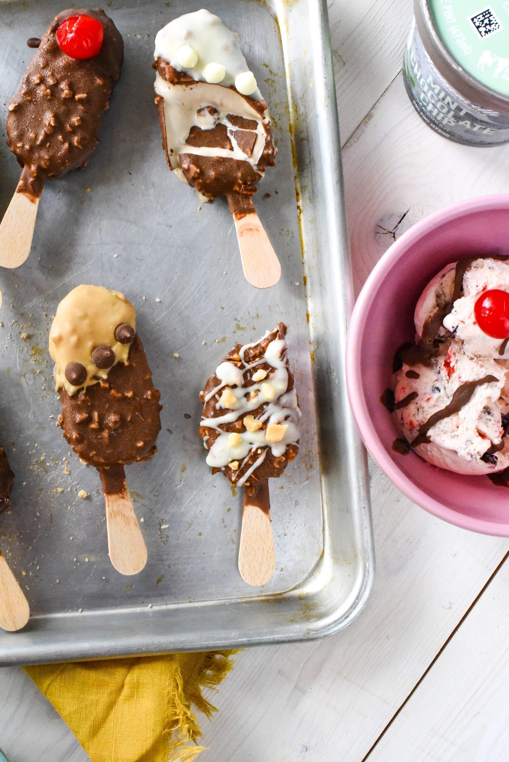 Easy Ice Cream Bars - My Modern Cookery