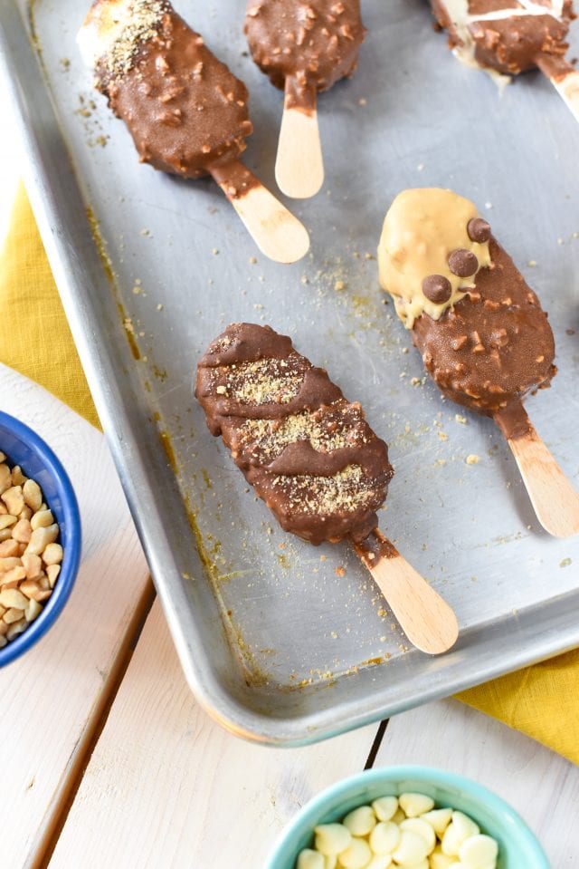 Easy Ice Cream Bars - My Modern Cookery