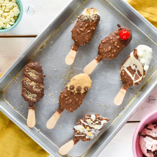 Easy Ice Cream Bars - My Modern Cookery