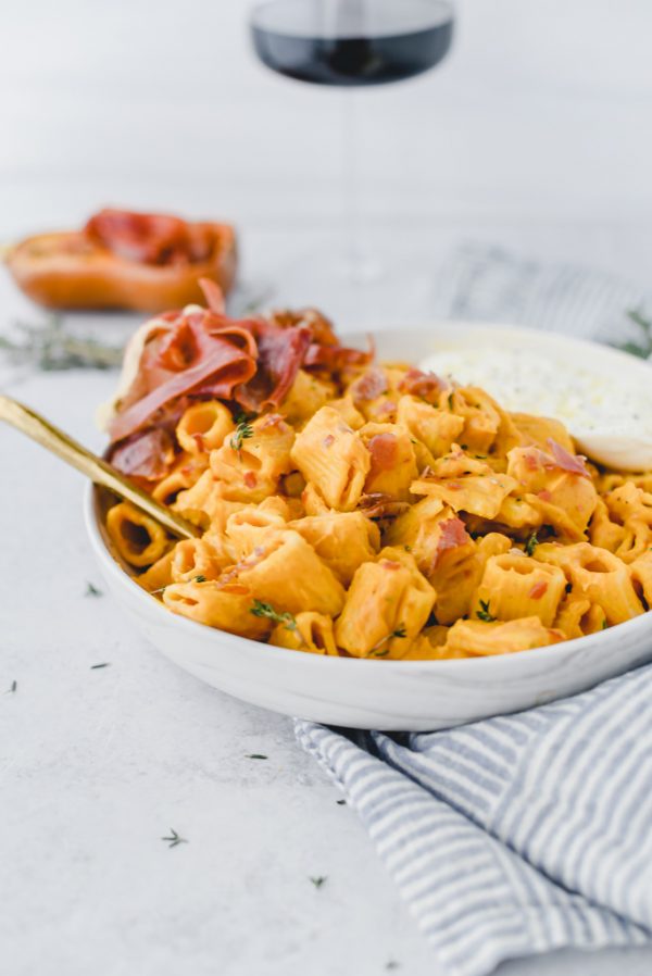 Creamy Honey Nut Squash Pasta - My Modern Cookery