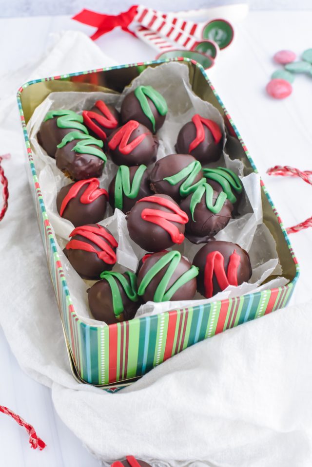 Buckeye Oreo Truffles - My Modern Cookery