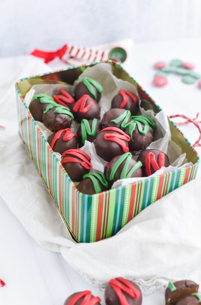 Buckeye Oreo Truffles - My Modern Cookery