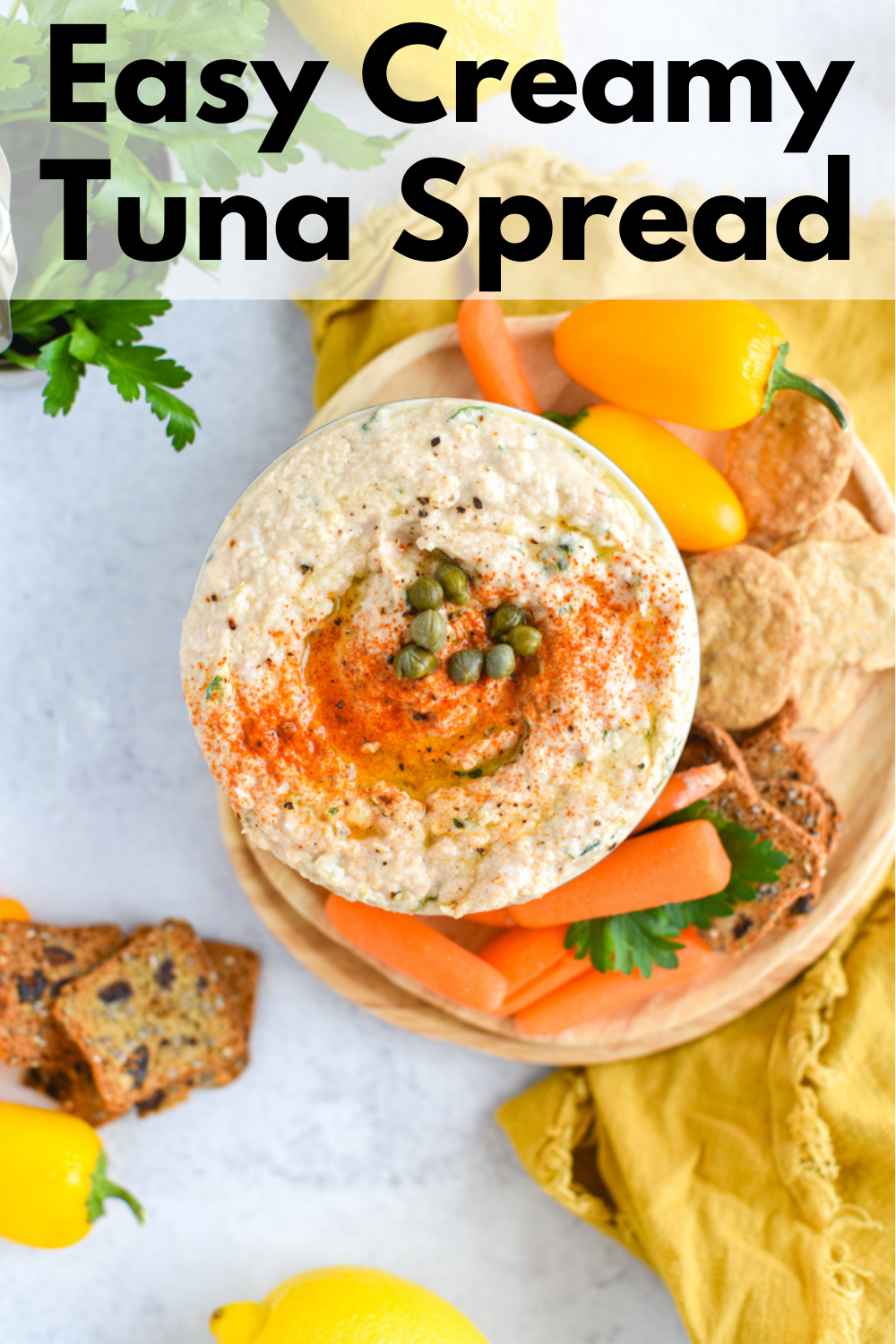 Creamy Tuna Spread - My Modern Cookery