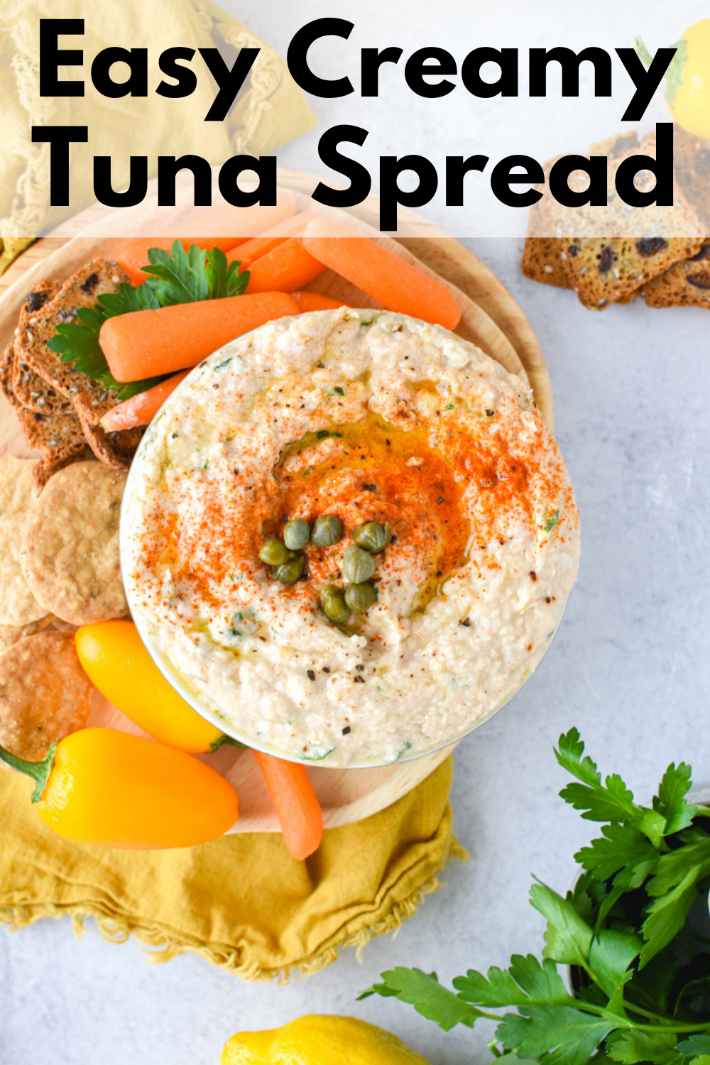 Creamy Tuna Spread - My Modern Cookery