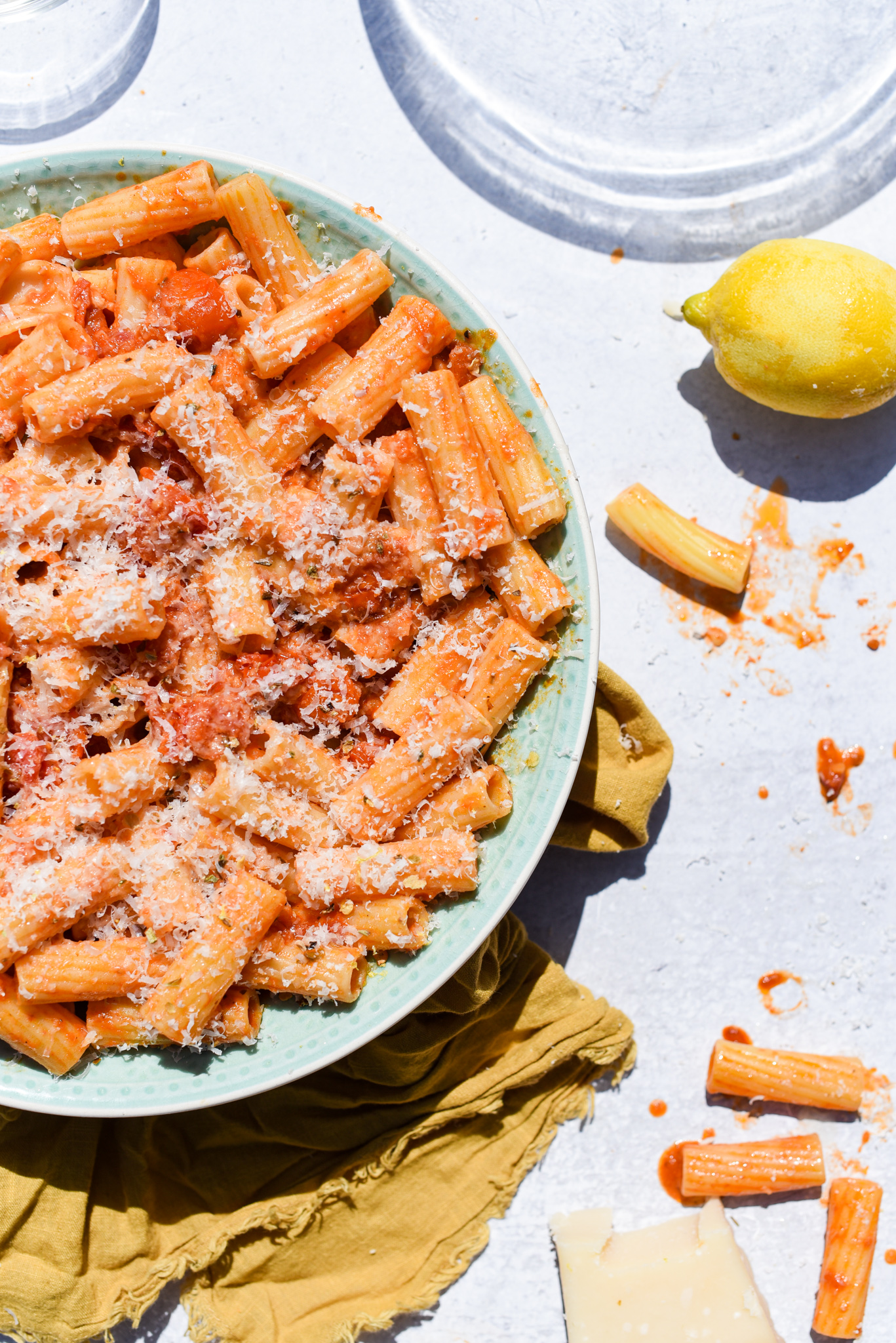 Hailey Bieber Tik Tok Pizza Pasta - My Modern Cookery